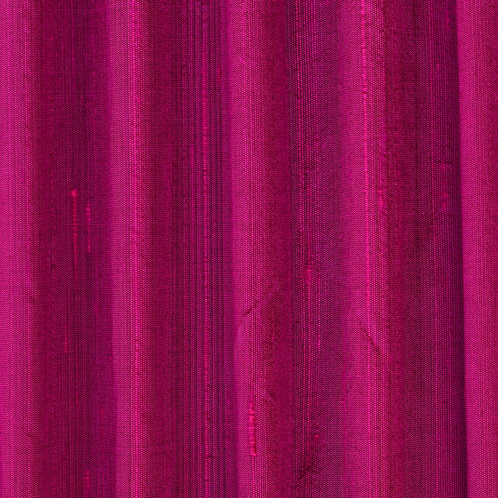 Dark Fuchsia Pink Silk Dupioni Curtain Panels rod Pocket - Etsy