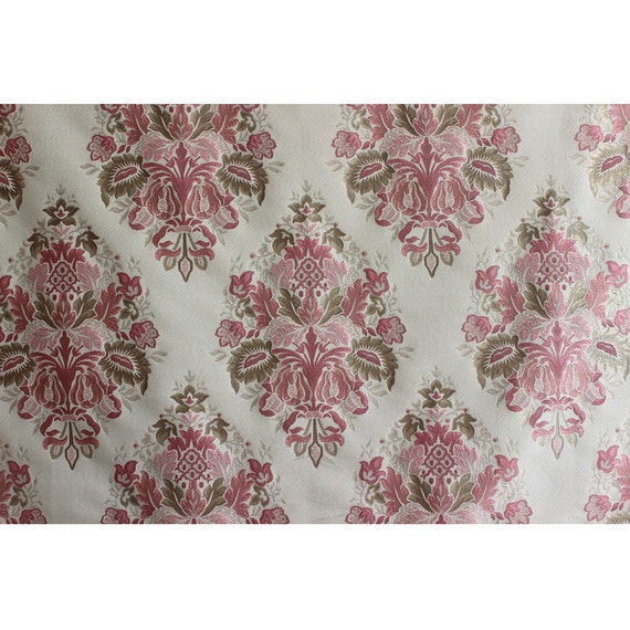 Pink Opulence Upholstery Fabric Curtain Fabric by the Yard | Etsy