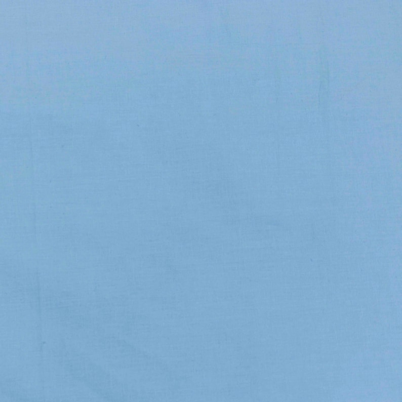 Light Blue Cotton Linen Fabric by the Yard Decorative Linen | Etsy