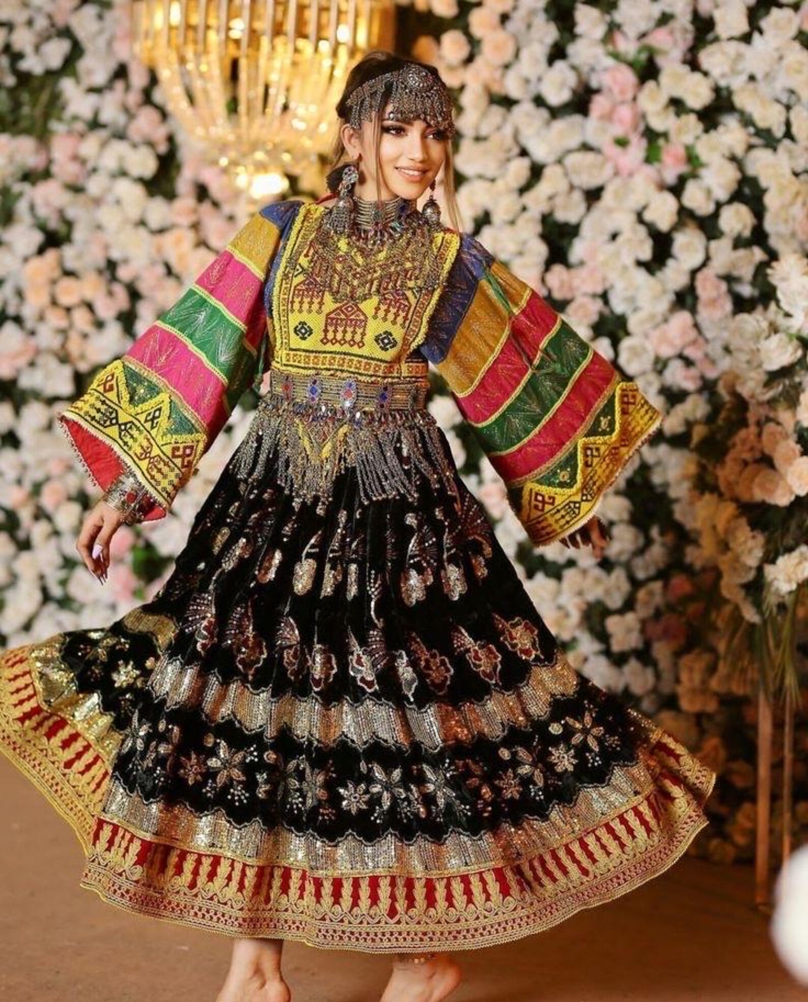 Velvet Caravan – Bold Kuchi Statement Attire Pashtun Threads ...