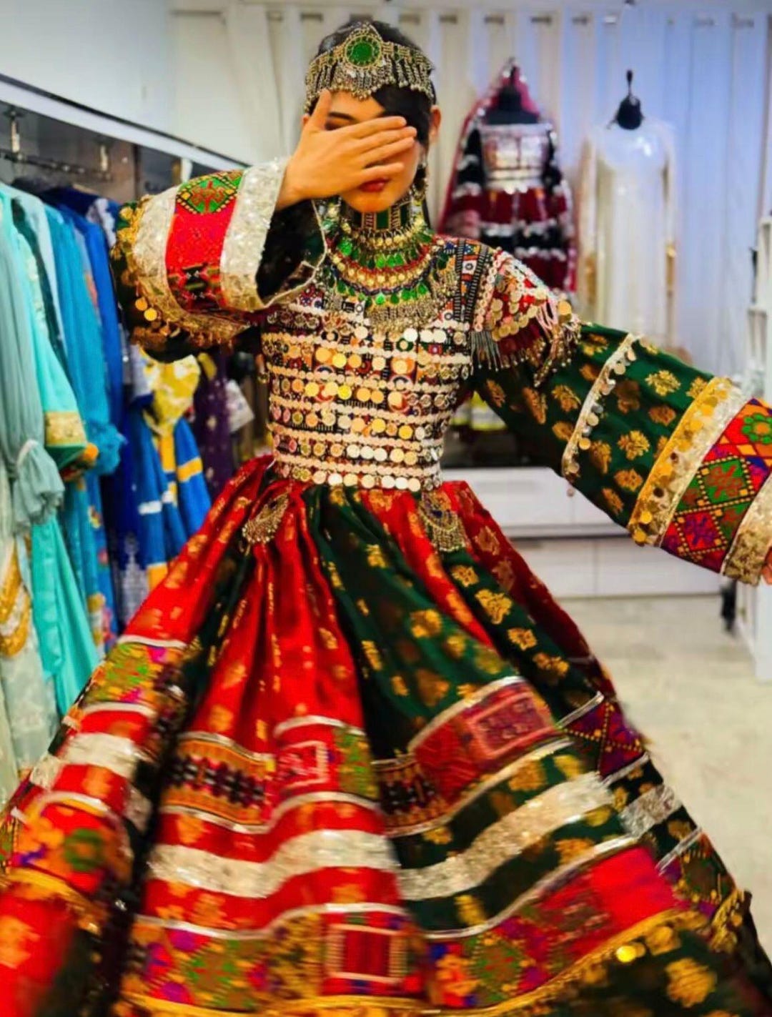 Afghan Cluture Dress Fashion Dress Traditional Clothing - Etsy