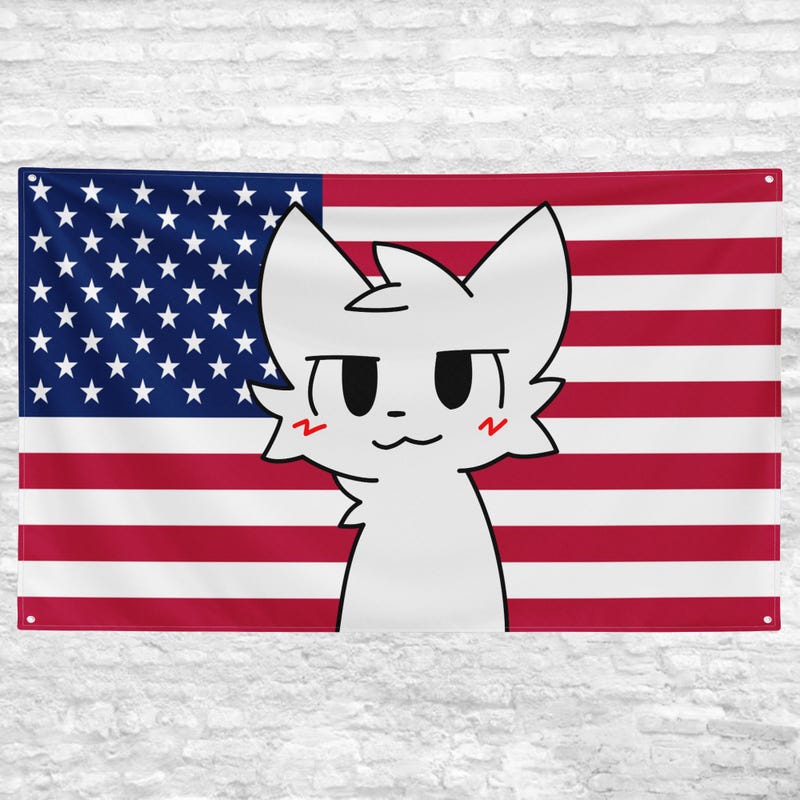 Furry Flags - Etsy