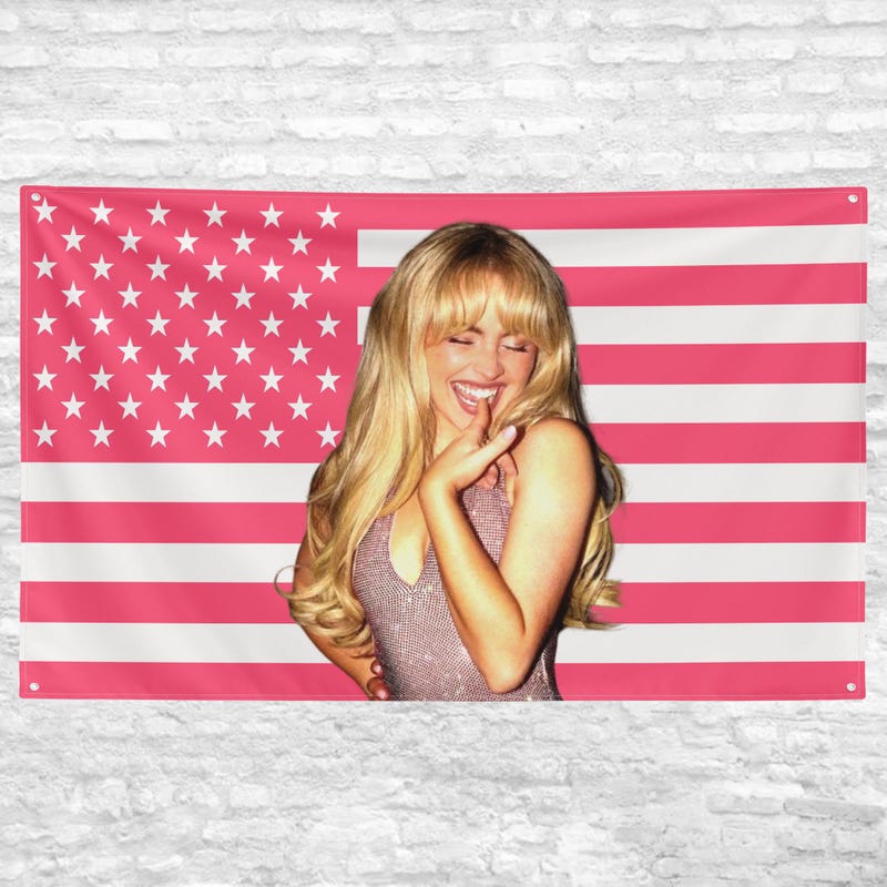 Sabrina Carpenter Flags - Etsy