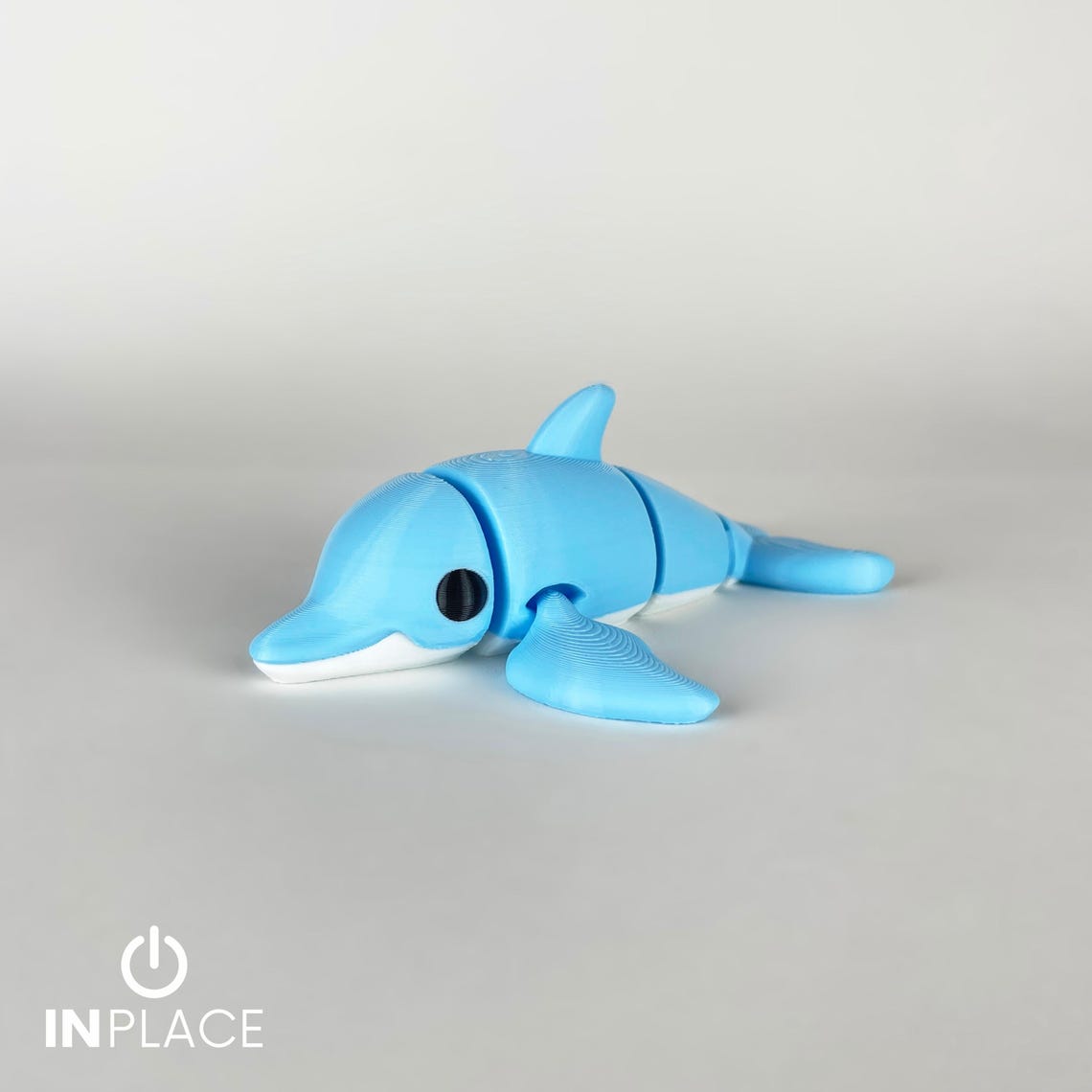 Cute Dolphin Articulated / 3D Print Instant Download/3d Printed Toy/3d ...