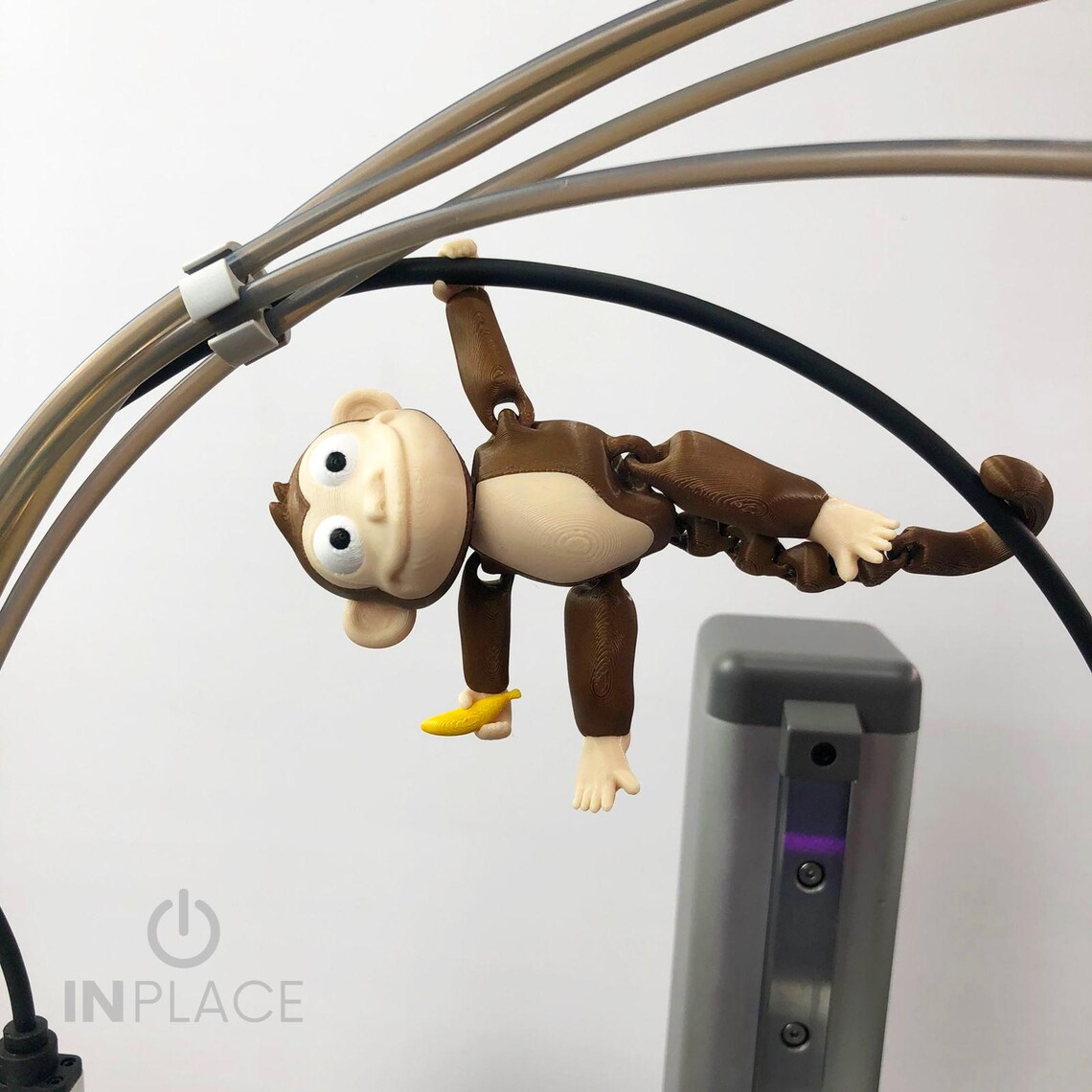 Cute Monkey Articulated / 3D Print Instant Download/3d Printed Toy/3d ...