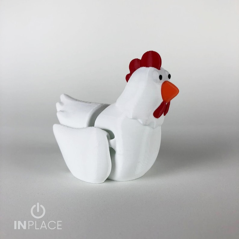 Cute Chicken Articulated / 3D Print Instant Download/3d Printed Toy/3d ...