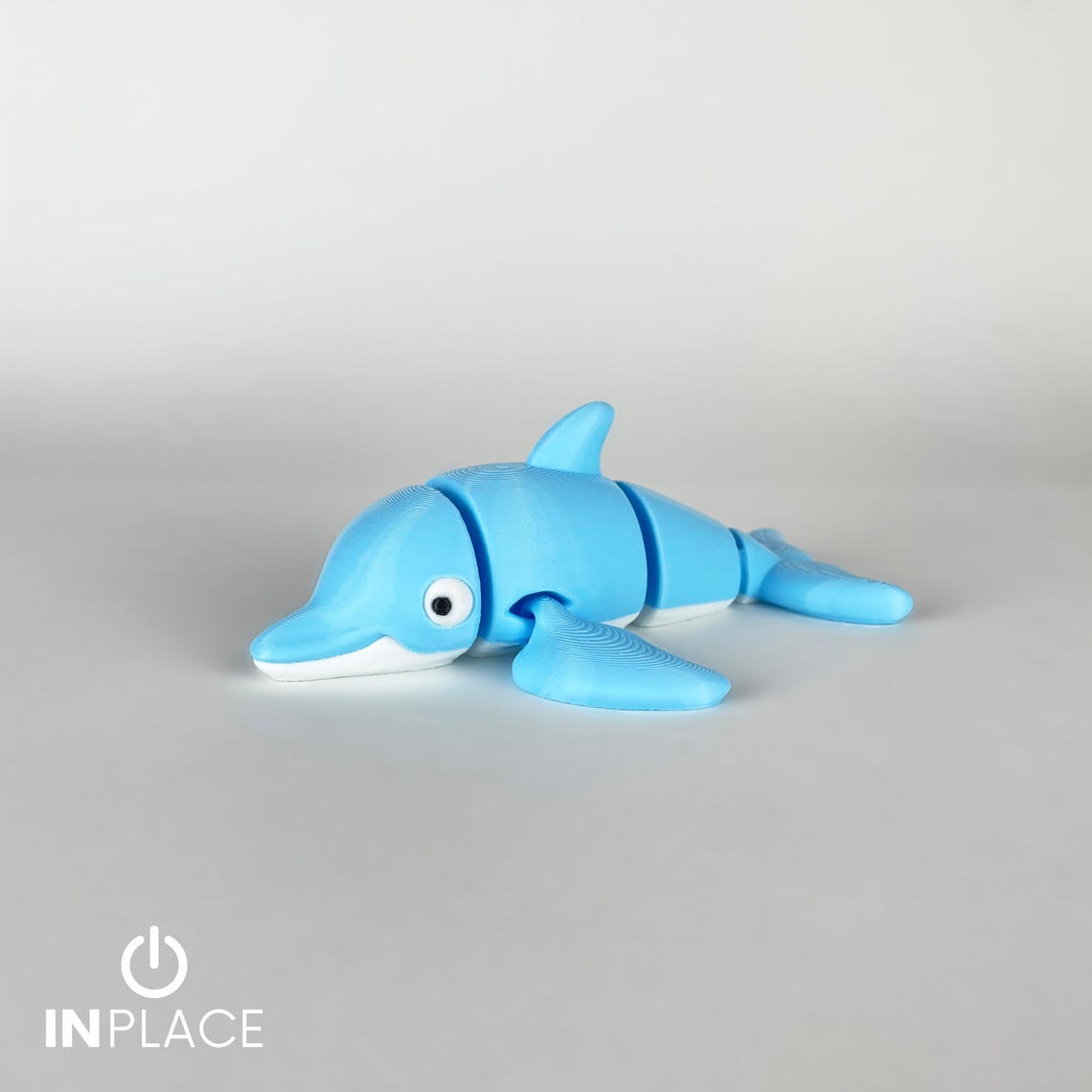 Cute Dolphin Articulated / 3D Print Instant Download/3d Printed Toy/3d ...