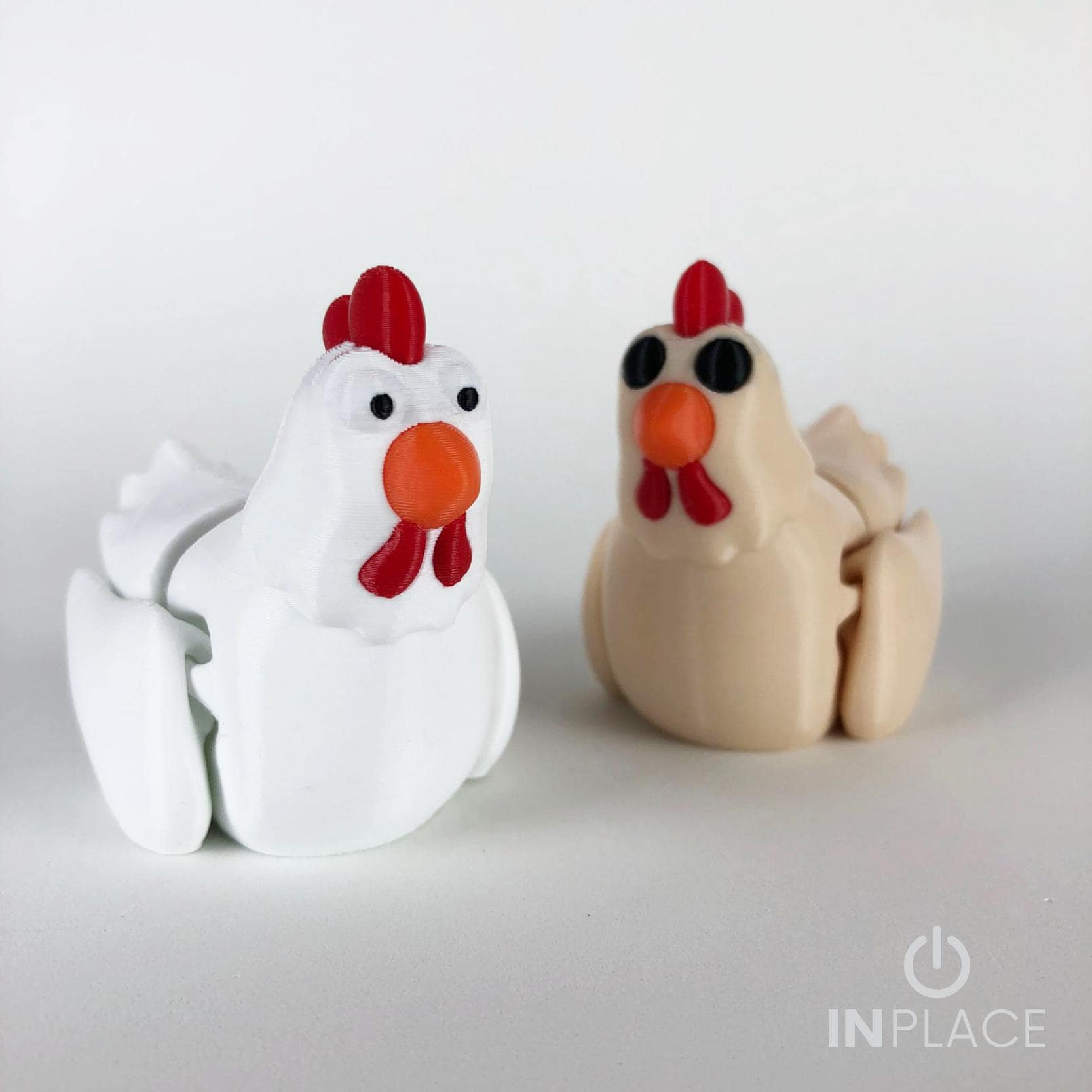 Cute Chicken Articulated / 3D Print Instant Download/3d Printed Toy/3d ...