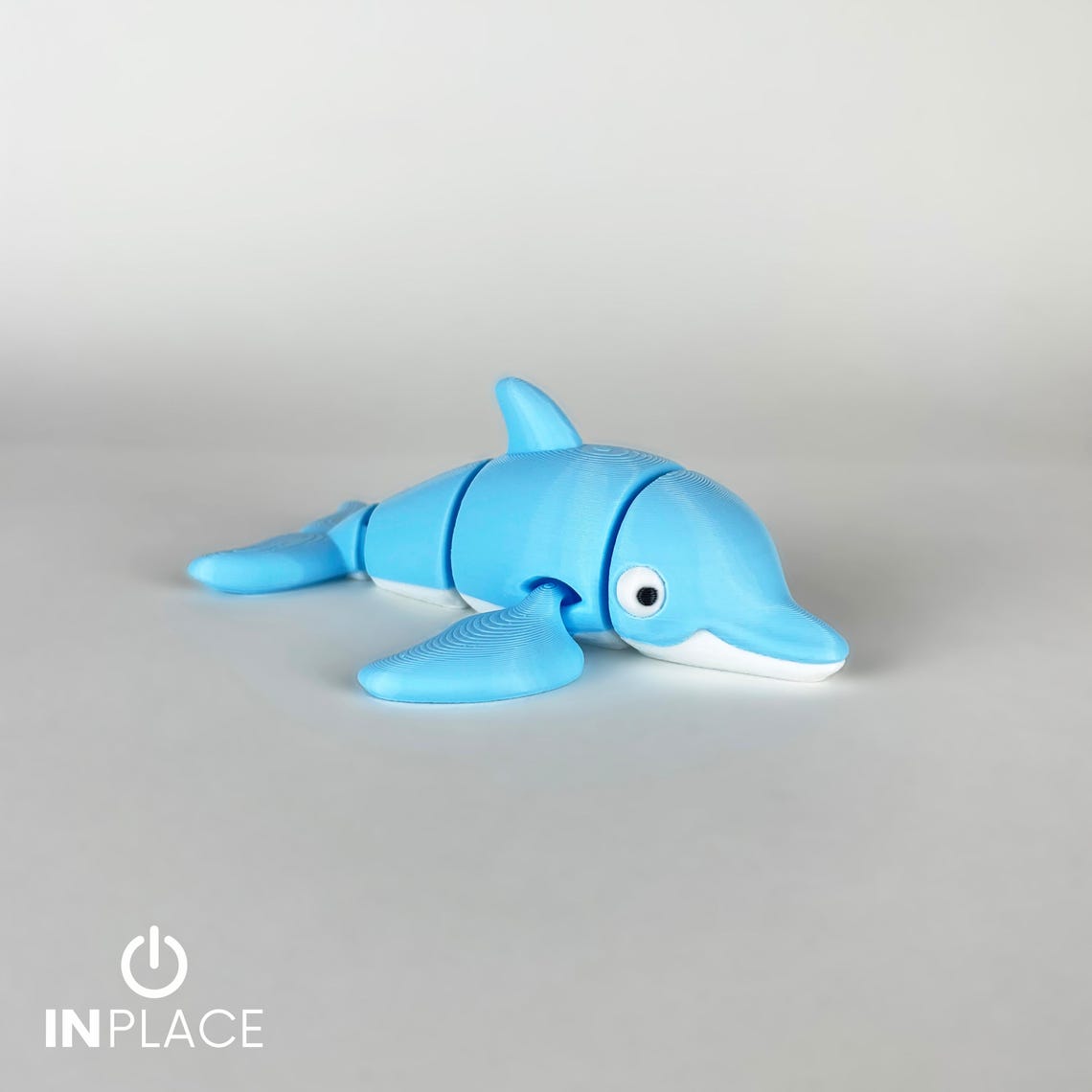 Cute Dolphin Articulated / 3D Print Instant Download/3d Printed Toy/3d ...