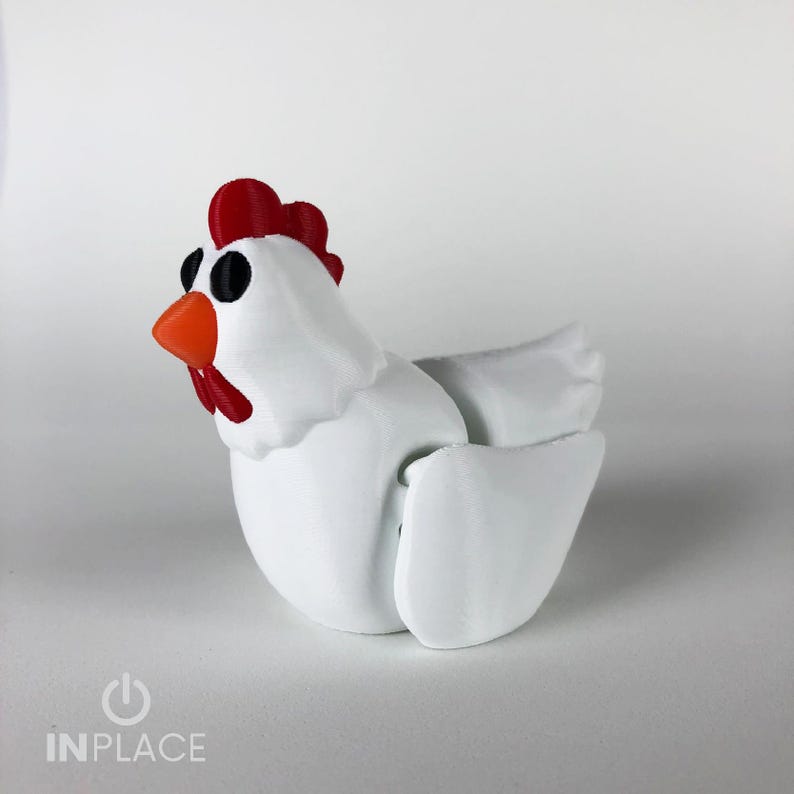 Cute Chicken Articulated / 3D Print Instant Download/3d Printed Toy/3d ...