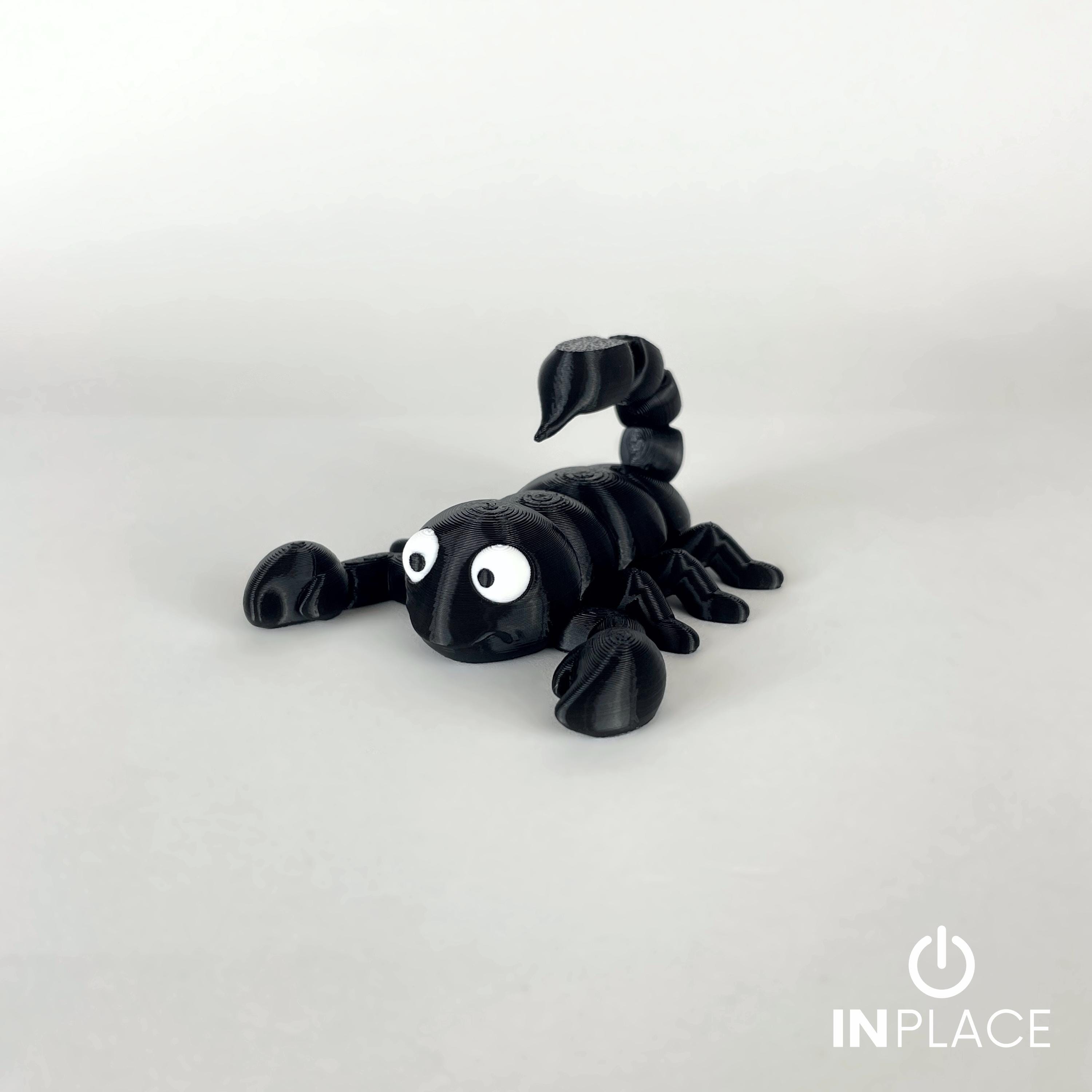 Cute Scorpion Articulated / 3D Print Instant Download/3d Printed Toy/3d ...