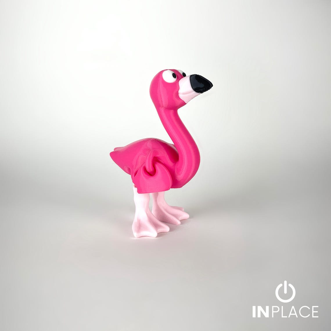 Cute Flamingo Articulated / 3D Print Instant Download/3d Printed Toy/3d ...