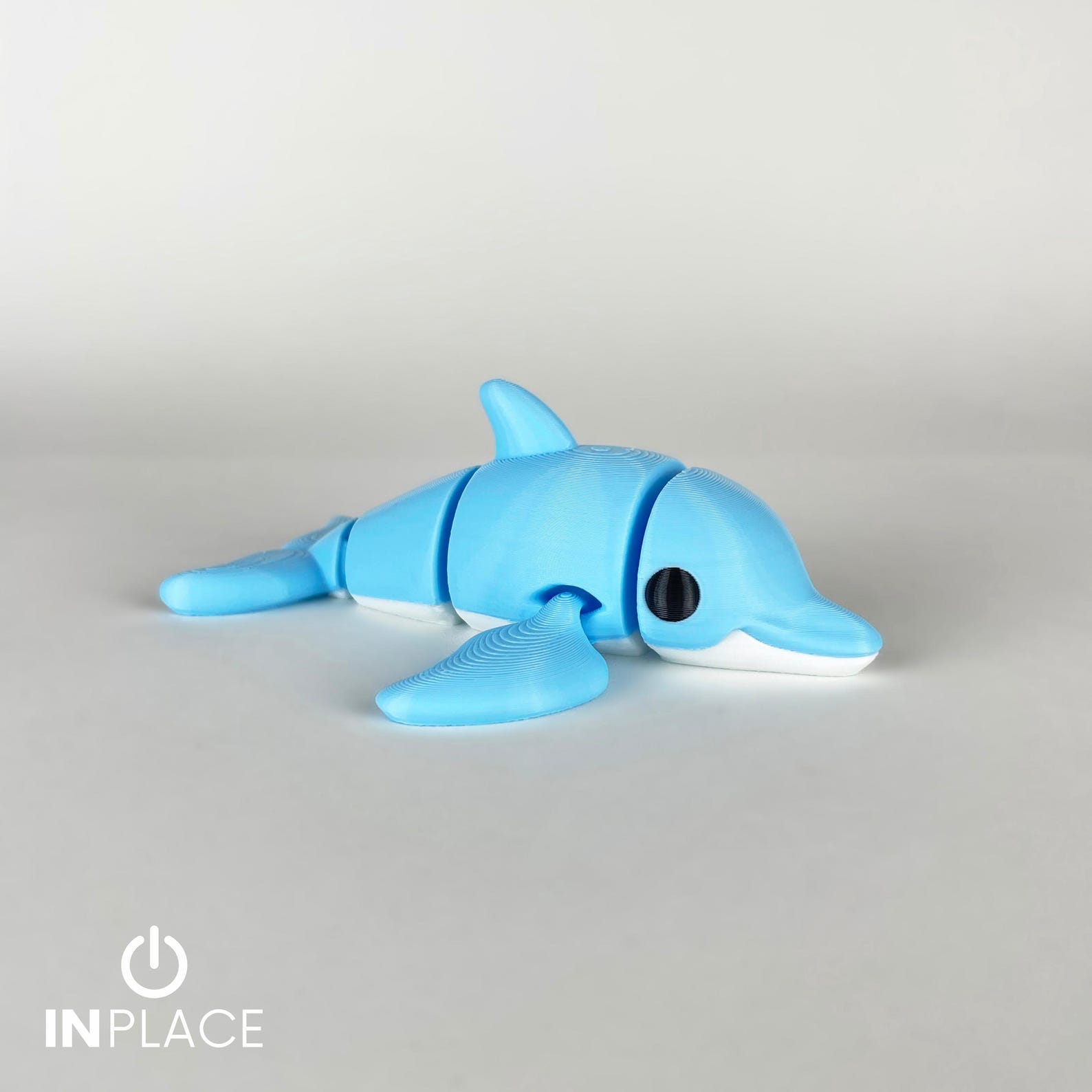 Cute Dolphin Articulated / 3D Print Instant Download/3d Printed Toy/3d ...