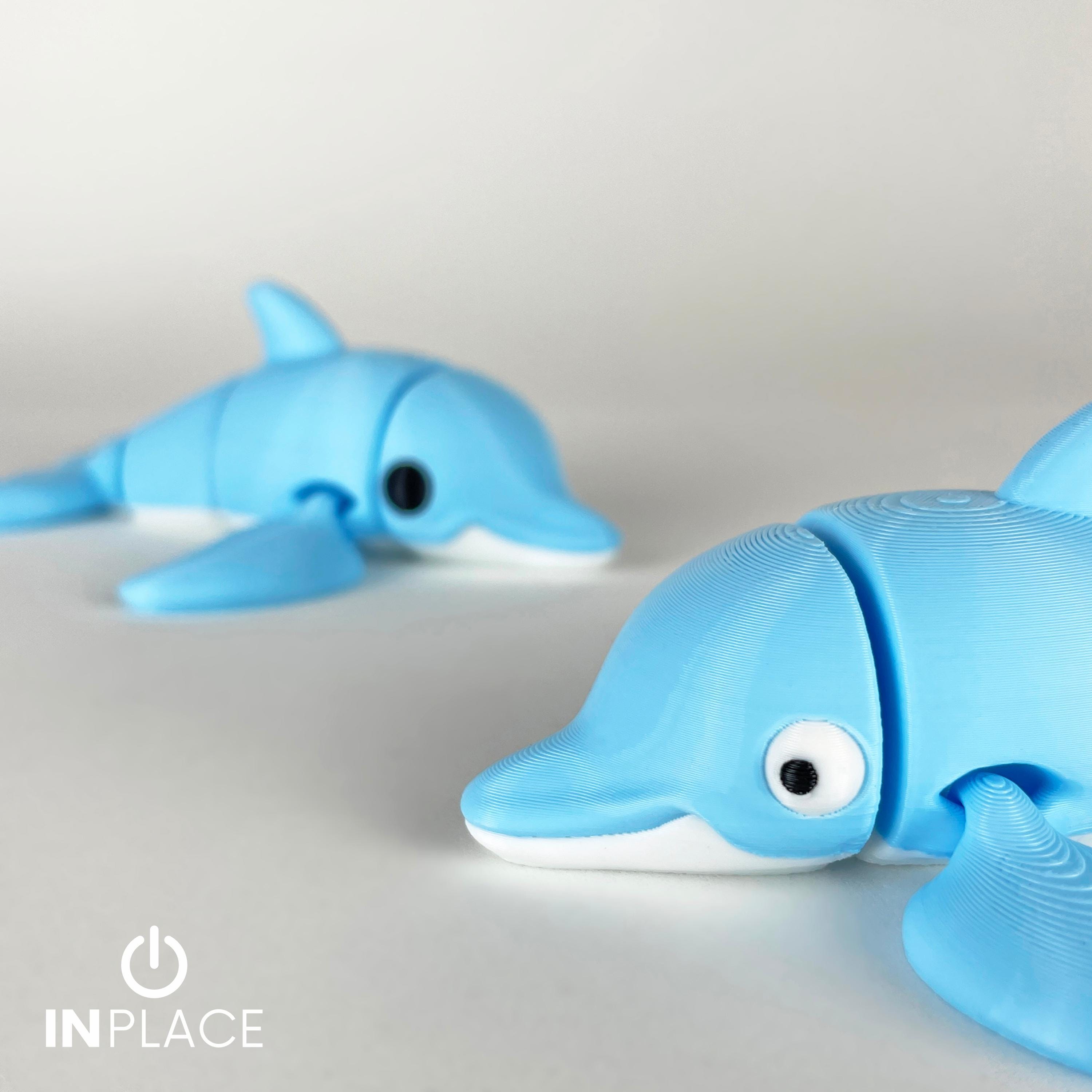Cute Dolphin Articulated / 3D Print Instant Download/3d Printed Toy/3d ...