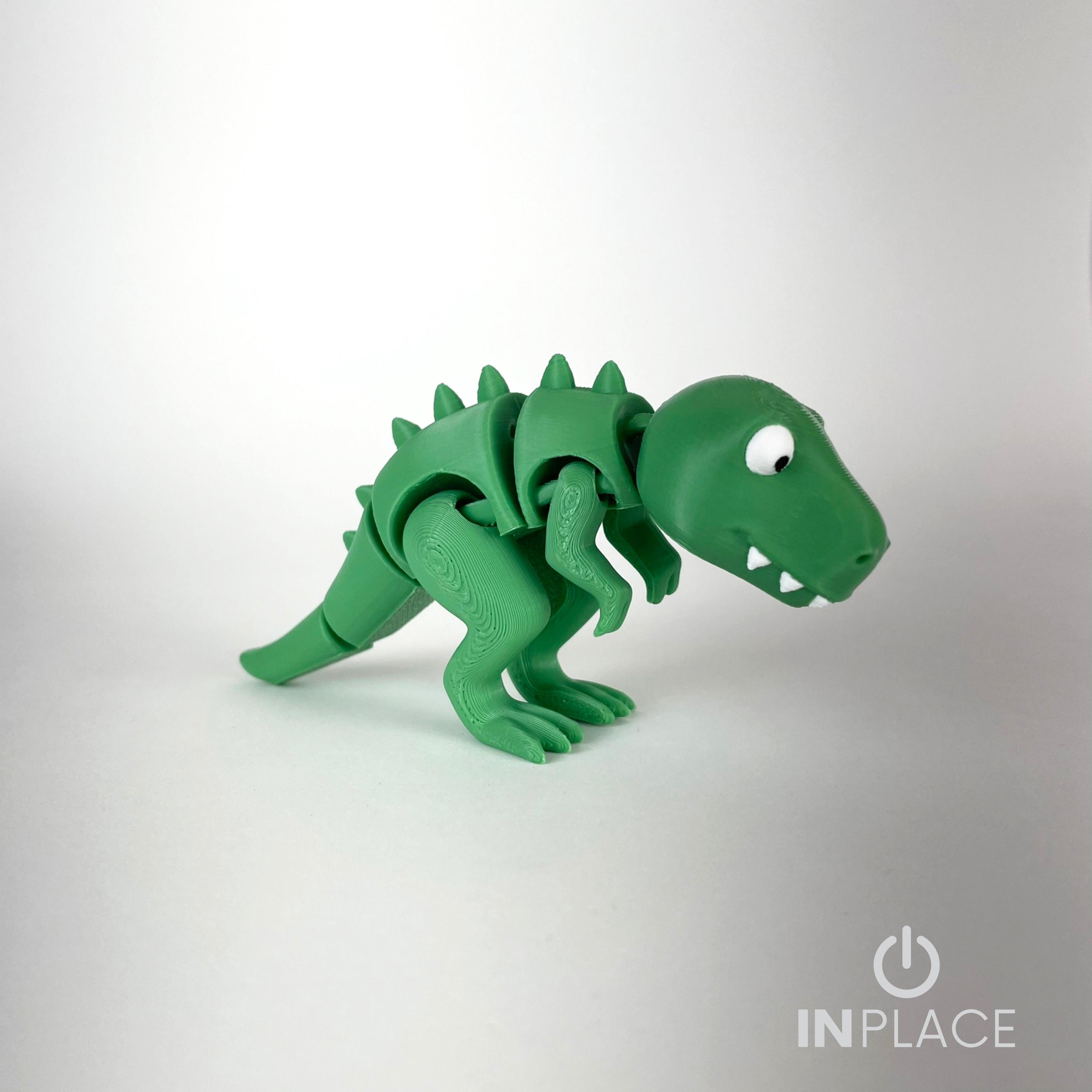 Cute T Rex Articulated / 3D Print Instant Download/3d Printed Toy/3d ...