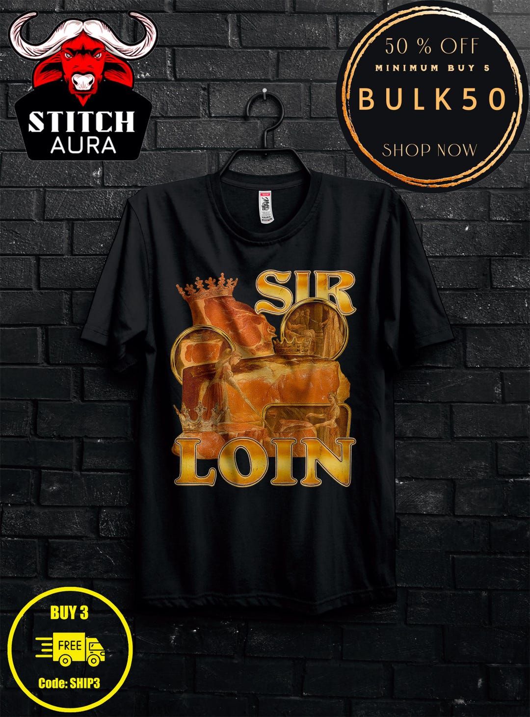 Sir Loin Funny Knight Meme Shirt,sir Hiss Edgy Dark Humor Tshirt for ...