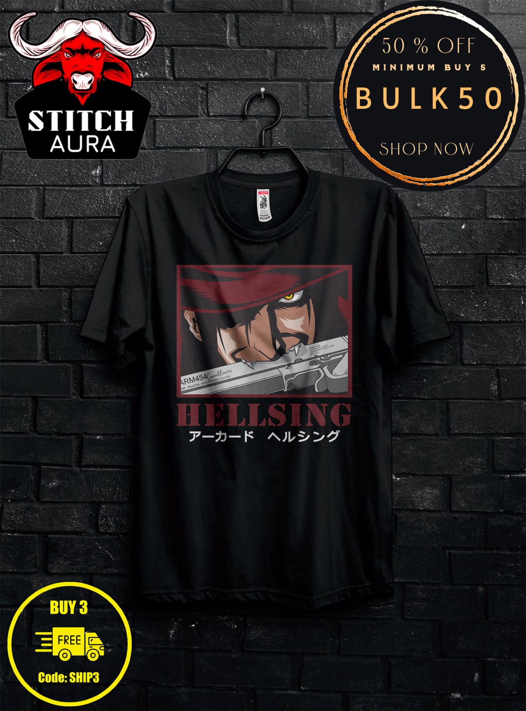 Alucard Hellsing Ultimate Cosplay Tshirt Gift,schrödinger Sweater ...