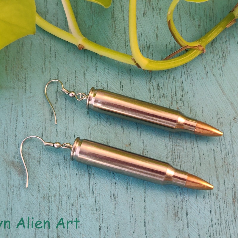 Bullet Earrings - Etsy