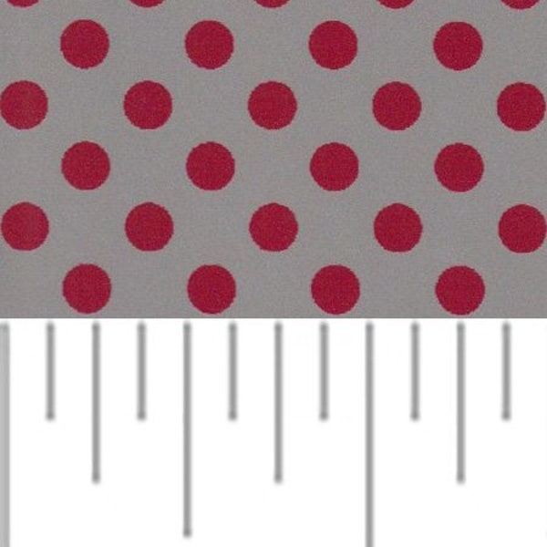 Red Gray Fabric - Etsy