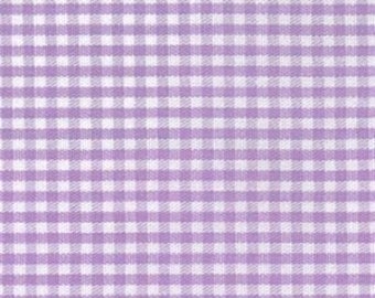 Lavender Gingham Fabric Gingham Light Purple by Misstiina Gingham Lavender Purple Checked Cotton ...