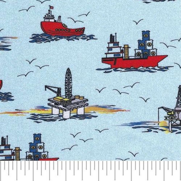 Oil Rig Embroidery - Etsy