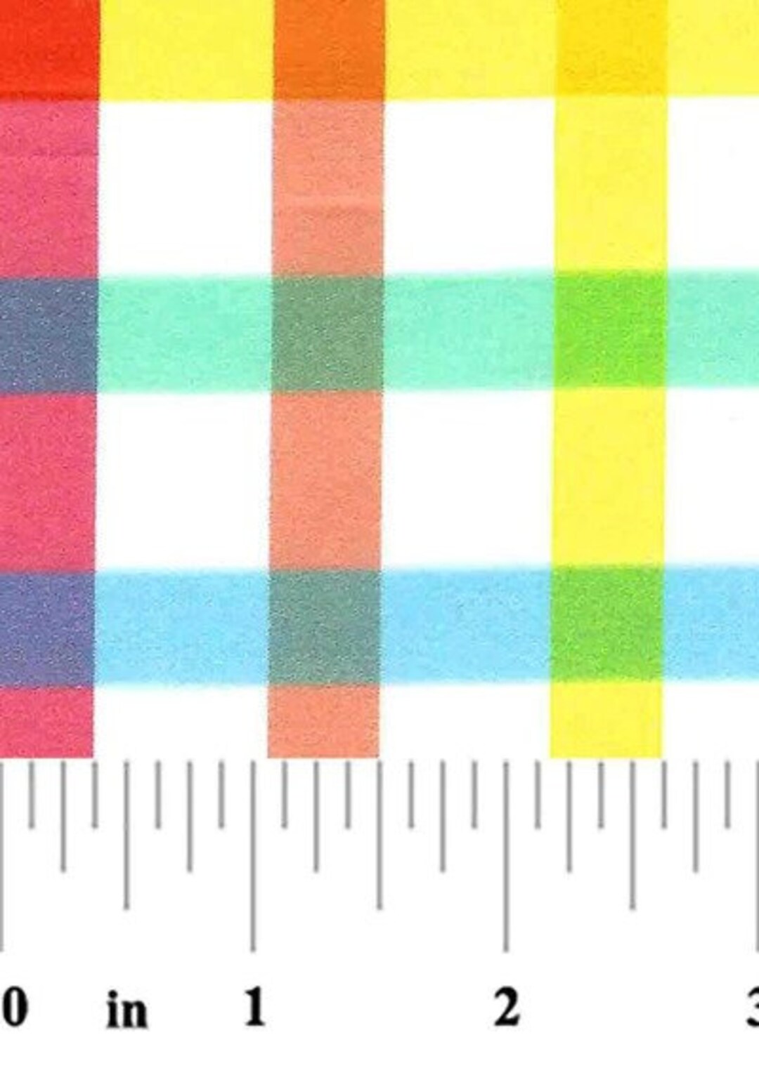 Fabric Finders Multi Plaid Fabric - Etsy
