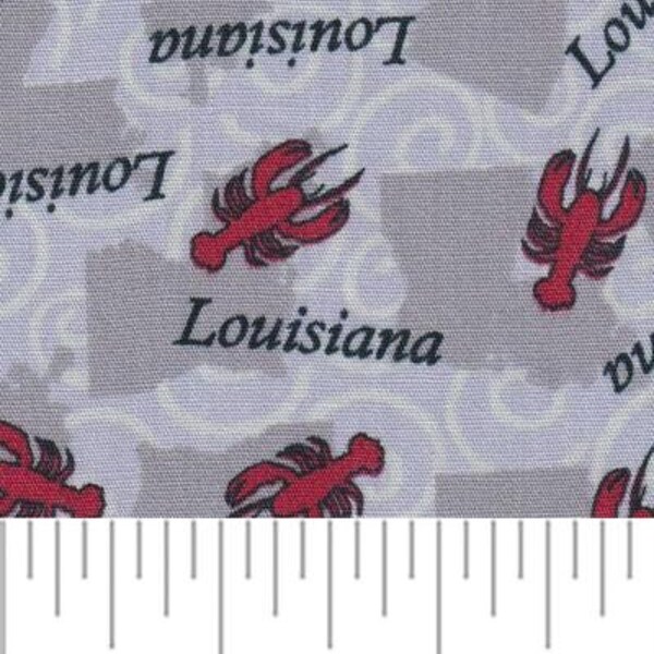Crawfish Fabric - Etsy