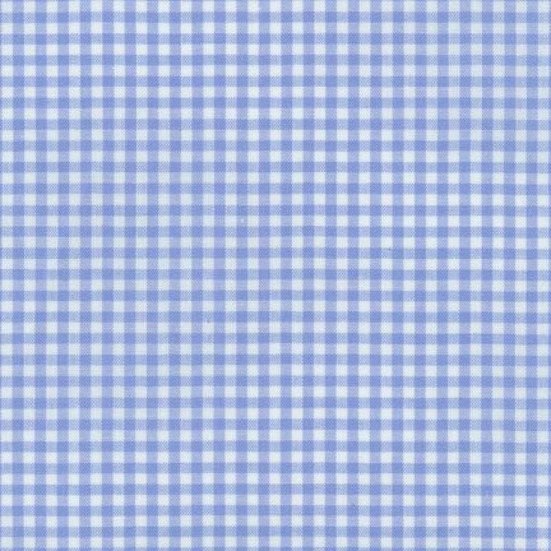 Periwinkle Check Fabric - Etsy