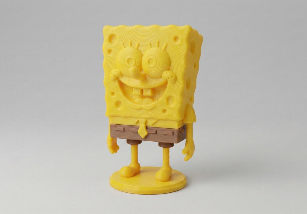 Smiling Square Figurine STL | 3D Print Desk Decor (digital Download) - Etsy