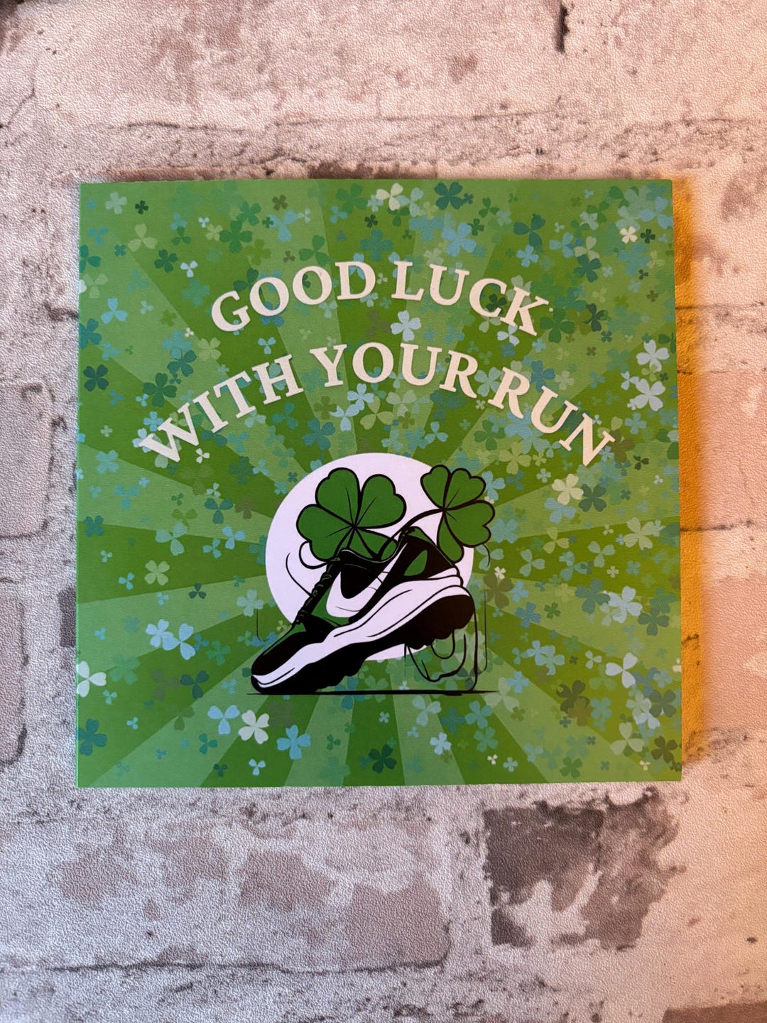 Good Luck Running Card – Marathon Race Day Gift - Etsy