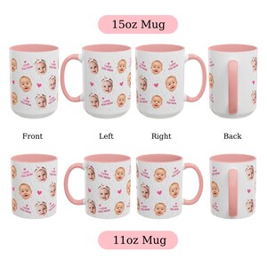 Custom Photo Chibi Art Style Mug, Unique Couple Gift Idea, Gift for ...