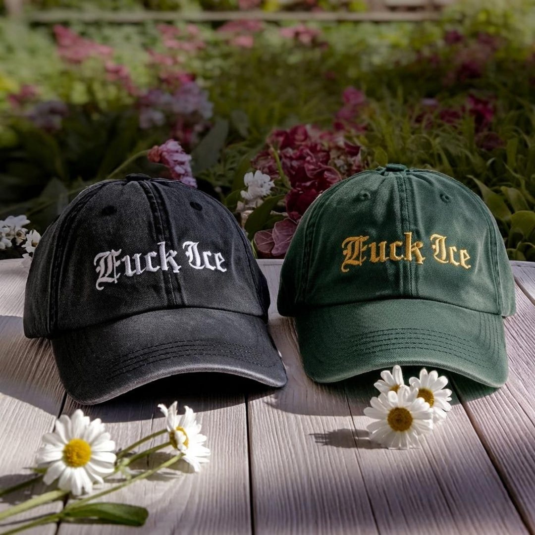 F*ck Ice Embroidered Hat, Chinga La Migra Cap, Social Justice Hat ...