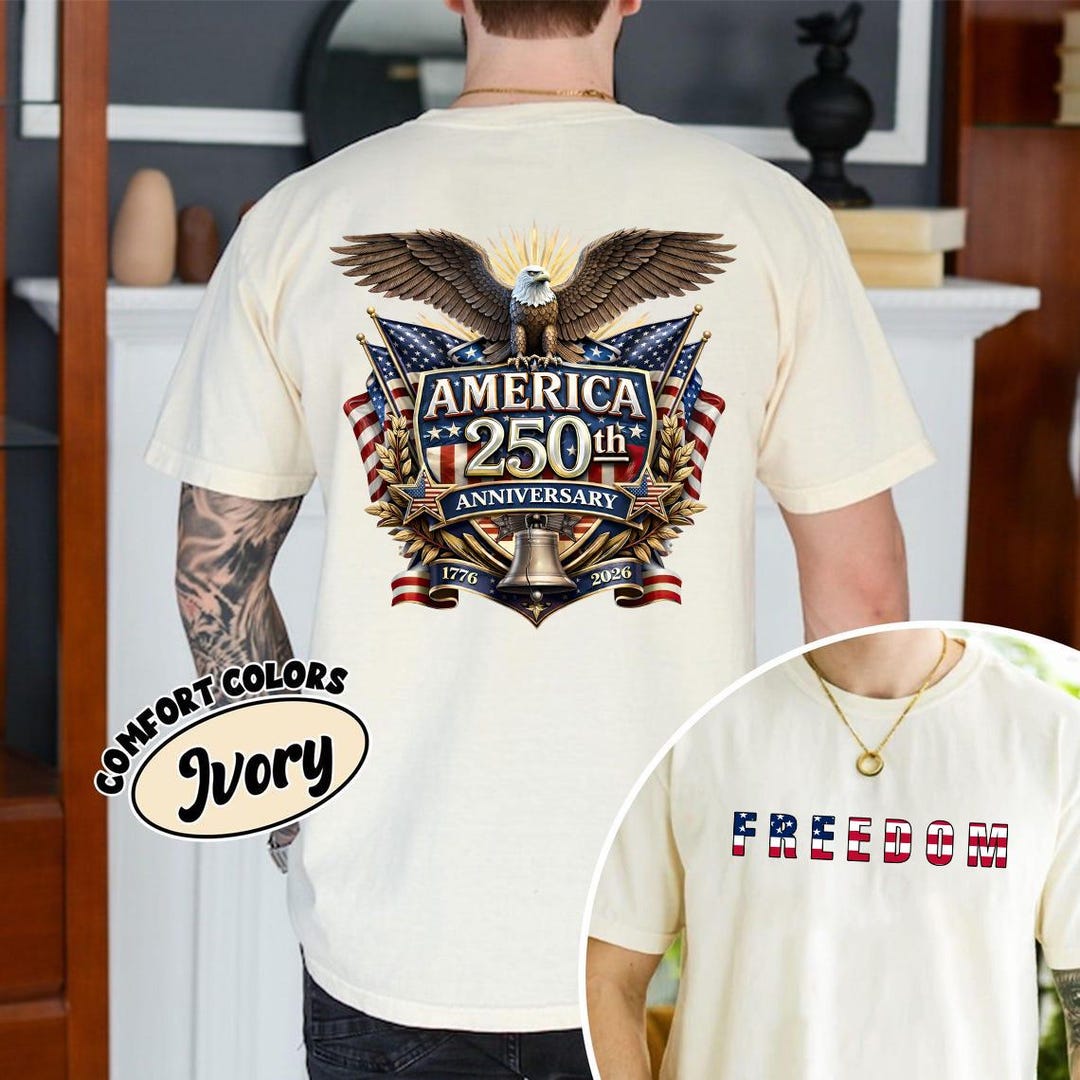 250th America Anniversary Shirt, Independence Day Shirt, 4th of July ...
