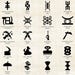 140 Adinkra African Symbols Bundle | Png, Jpg, Pdf, Svg, Eps, Ai | With ...