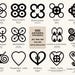 100 Adinkra African Symbols Bundle | Png, Jpg, Pdf, Svg, Eps | With ...