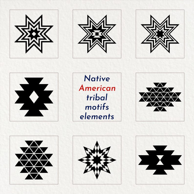 60 Native American Inspired Designs Bundle | Svg, Png, Pdf, Jpg, Eps ...