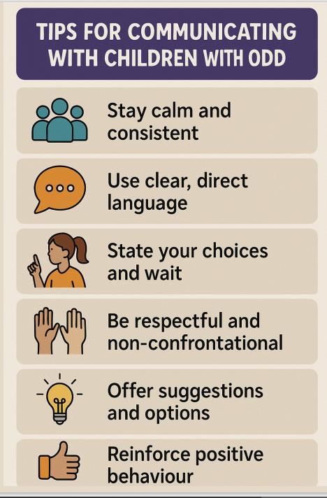 ODD & PDA Communication Tips: Visual Guide Posters (PDF Download A4 ...