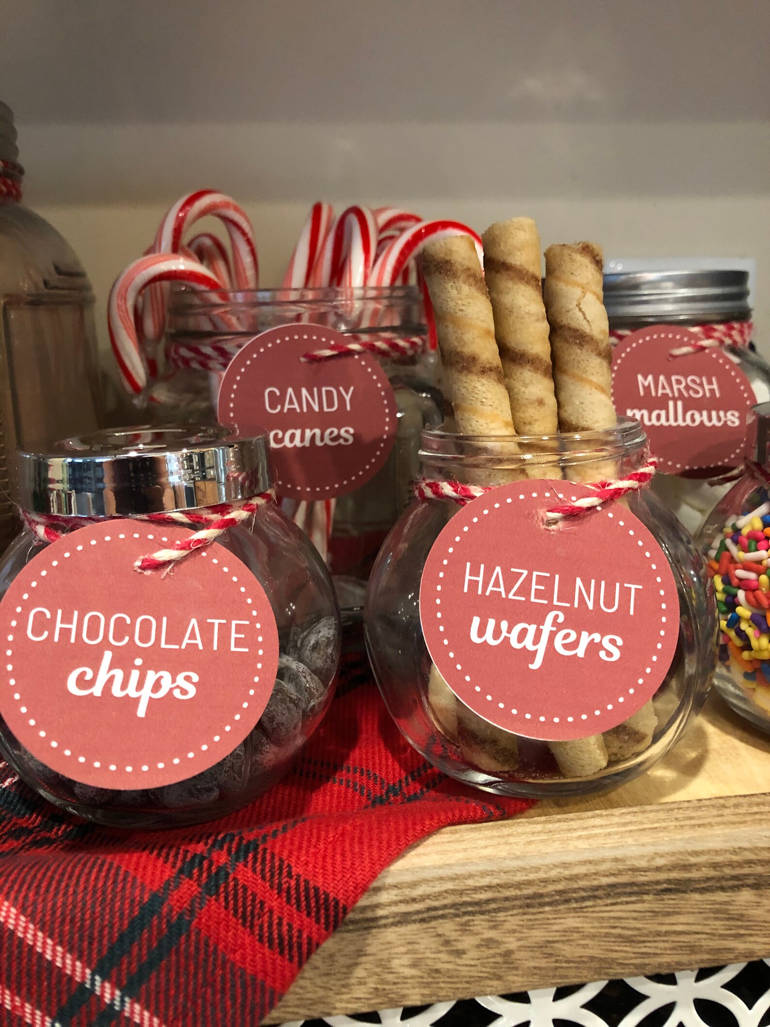 Hot Cocoa Bar Labels | 2 Inch Circular Labels - Etsy