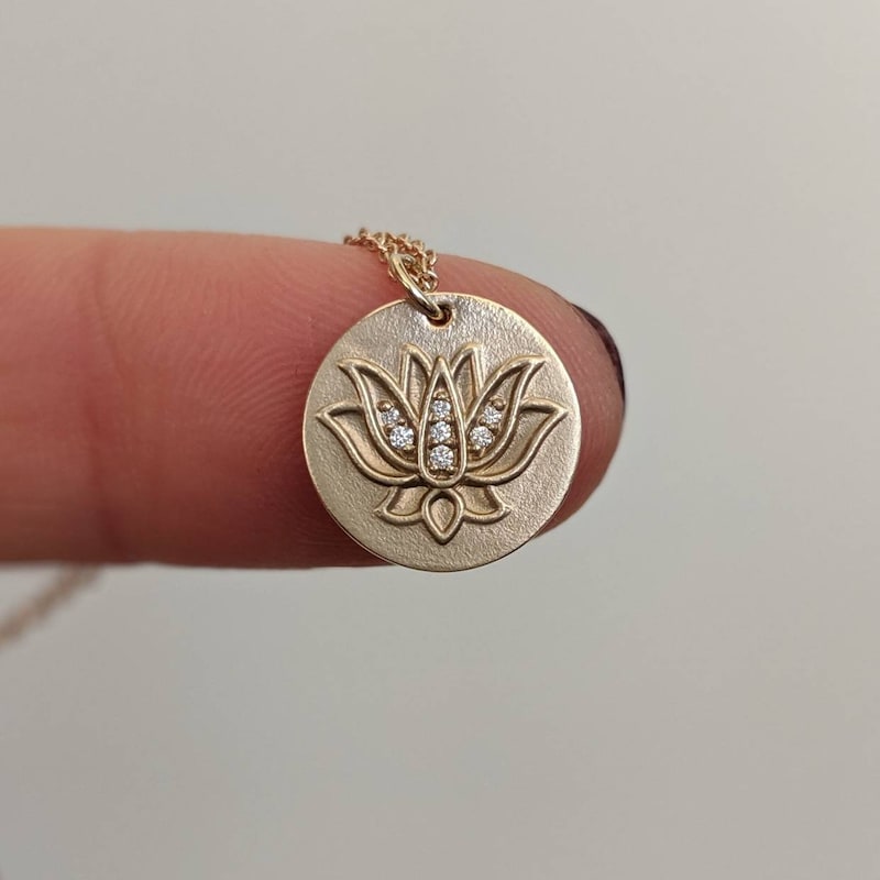 Lotus Flower Jewelry - Etsy