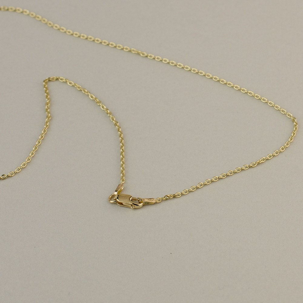 Allah Necklace - Solid Gold Allah Pendant. 14k, 18k Yellow, Rose, White ...
