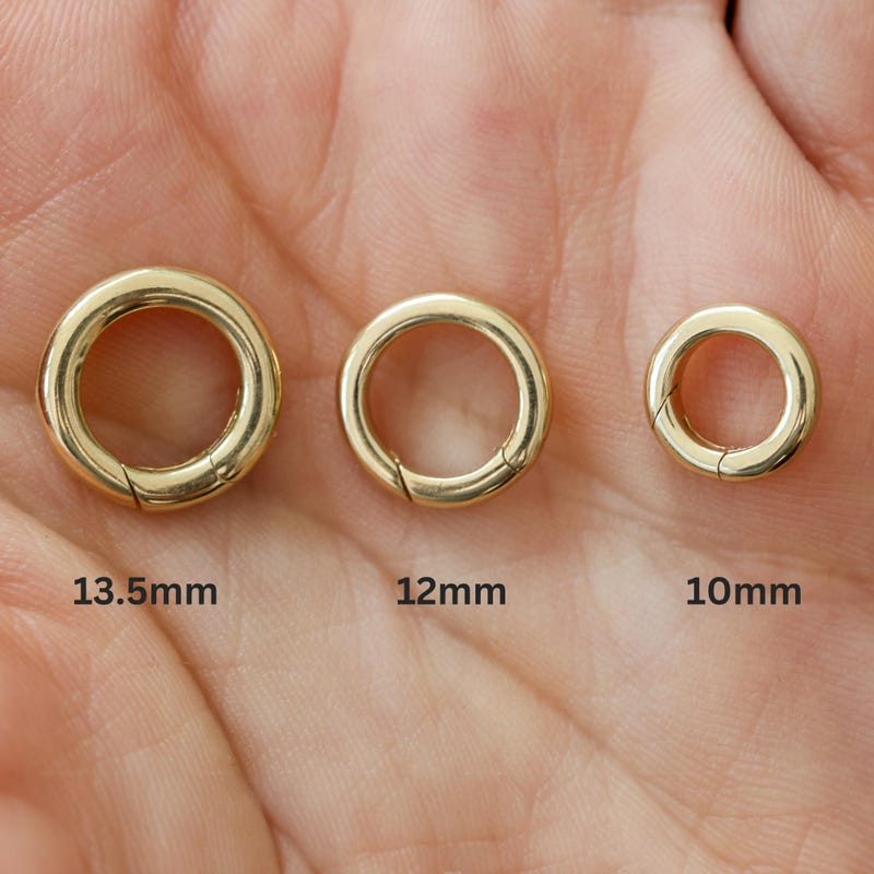 Solid Gold Connector Jewelry - Etsy