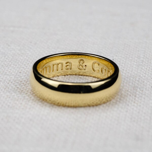 3mm Wedding Band - Etsy