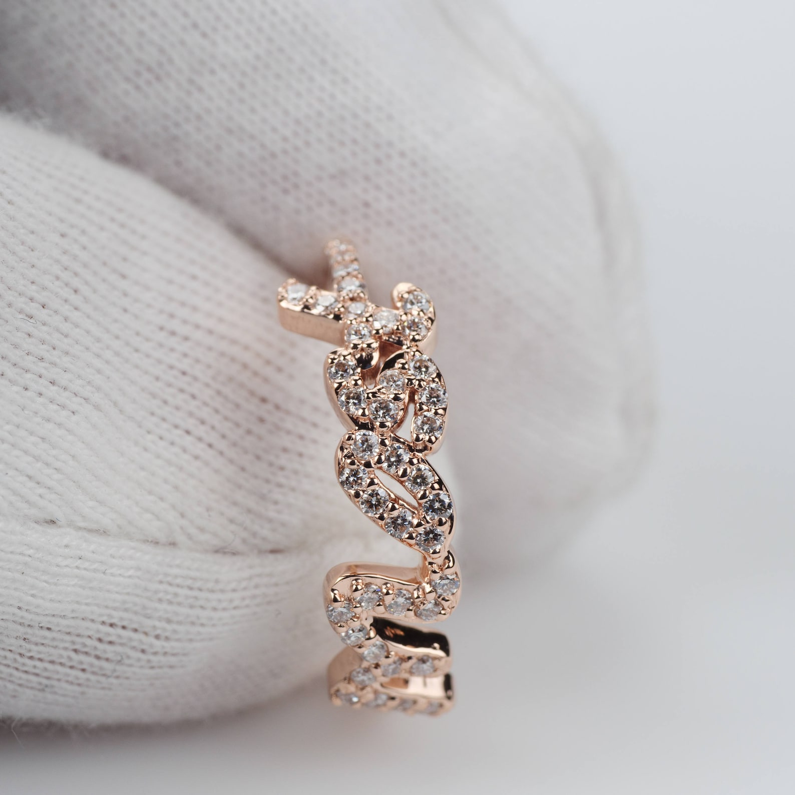 Custom Handwriting Diamond Ring Personalized Jewelry. 14k - Etsy