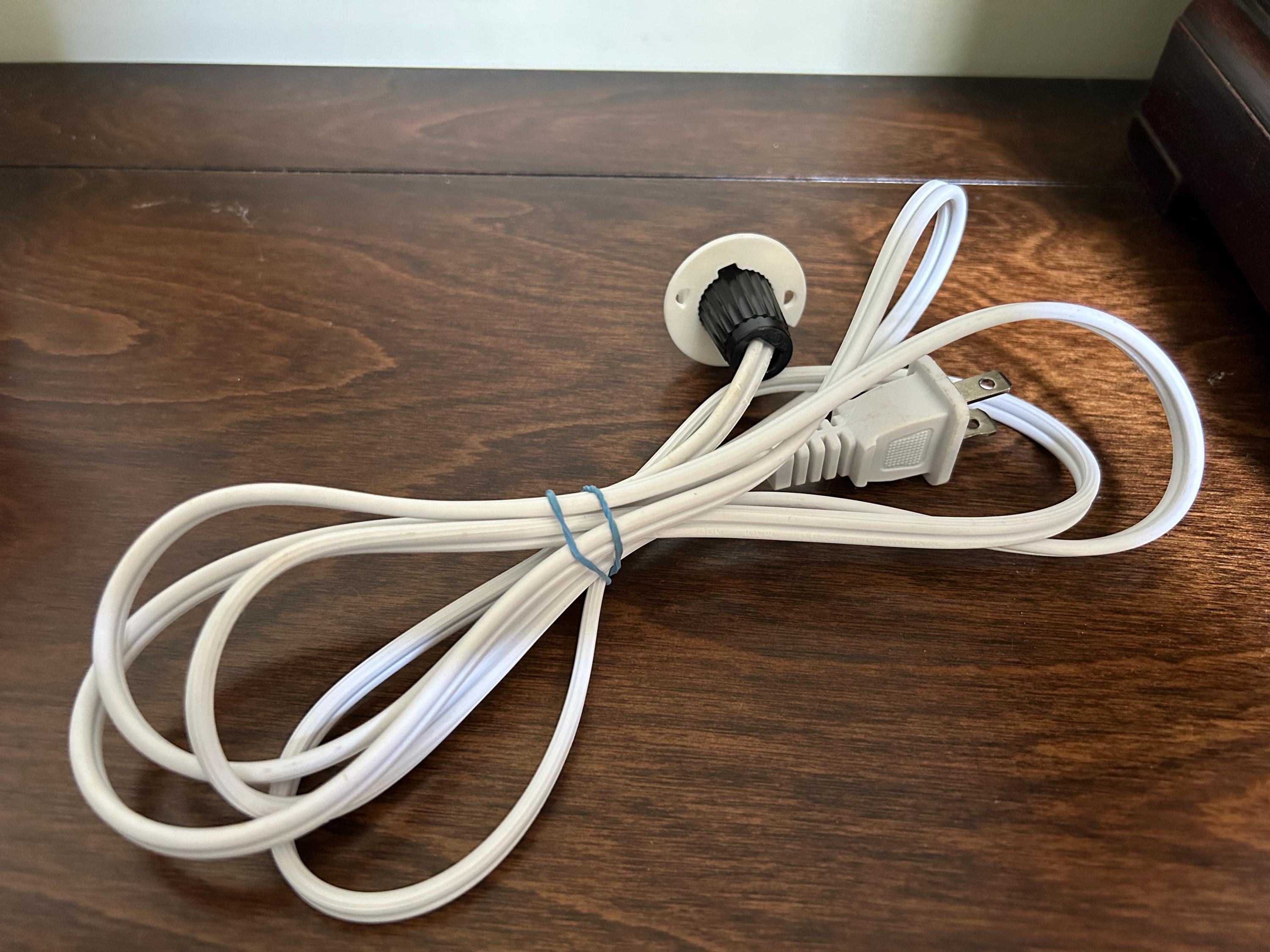 6ft LIGHT BULB Cord & CLIP Plate Blow Mold General Foam Empire Santa’s ...