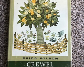 Erica Wilson Embroidery Book - Etsy