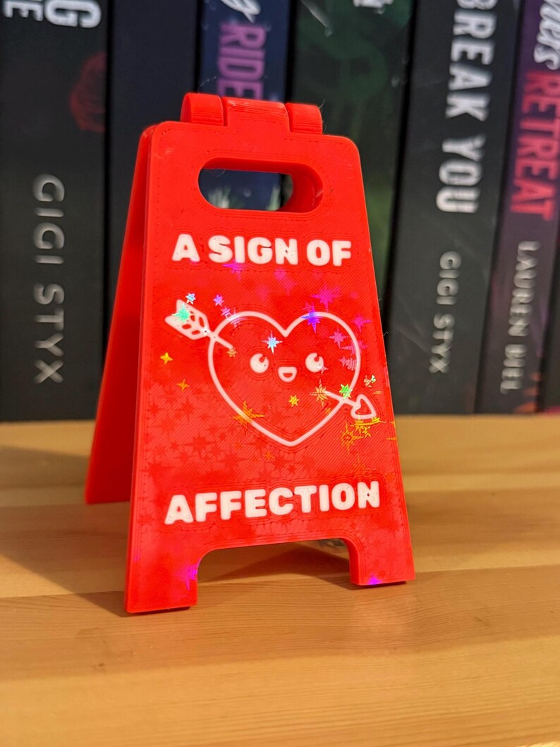 Affection Mini Shelf Sign - 3D Printed Valentine's Day Gift - Etsy