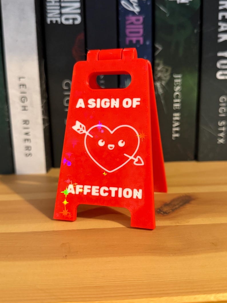 Unique Valentines Day Gift - Holographic Affection Mini Folding Shelf ...