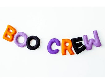 Boo Crew Sign ONLY Halloween Party Boo Crew Sign - Etsy