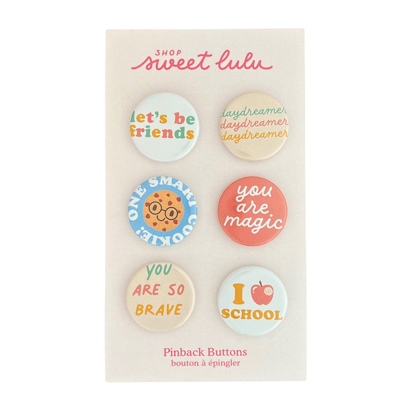 Back to School Button Set - Etsy