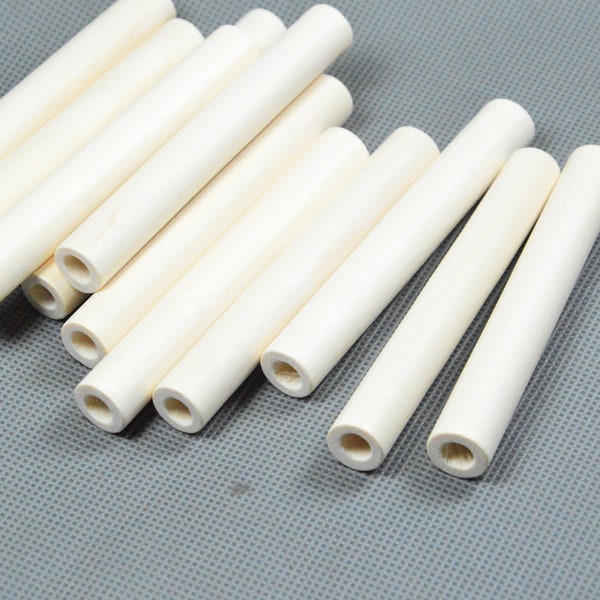 Hollow Wood Tube - Etsy UK